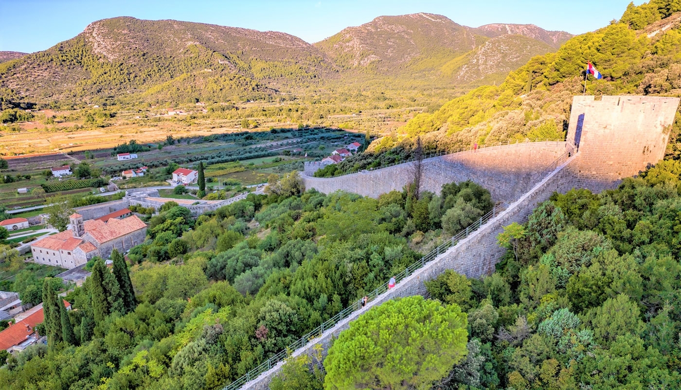 Stonske zidine | TZO Ston